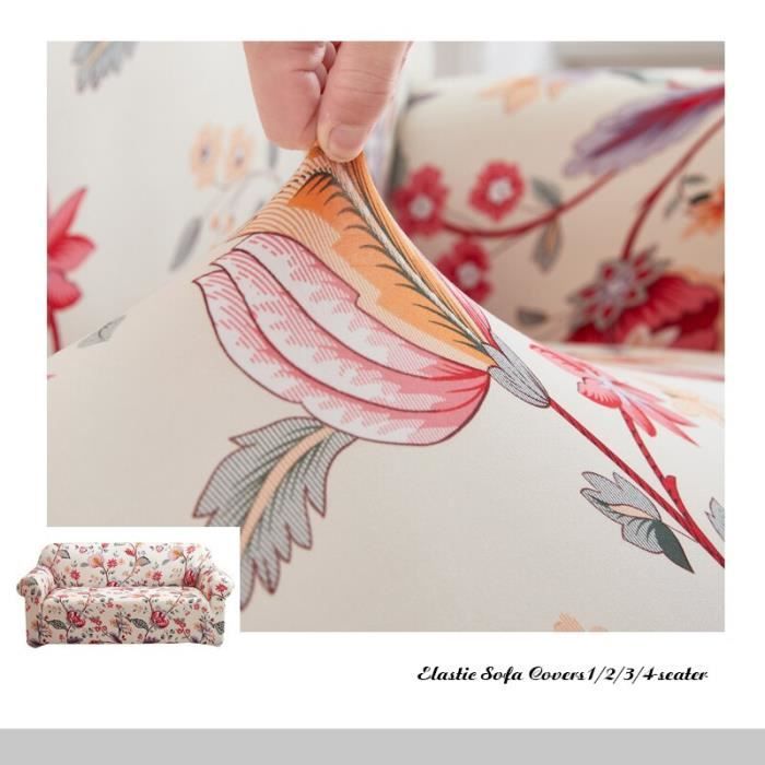 Housse De Protection Extensible Pour Canapé Et Fauteuil Pour 1 2 3 4 ...