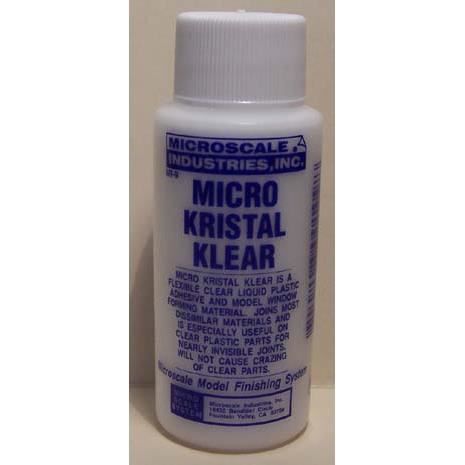 Colle - MICROSCALE - MI-9 - Transparent - Flacon 1oz - Pour pièces ...