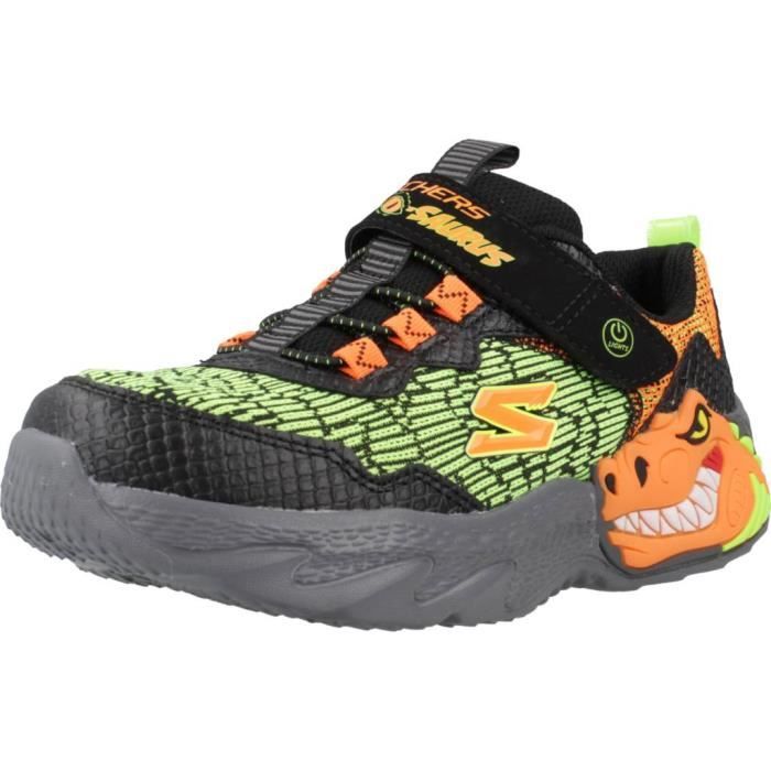 SKECHERS SKECH-O-SAURUS - DINO-LIGHT Noir - Cdiscount Chaussures