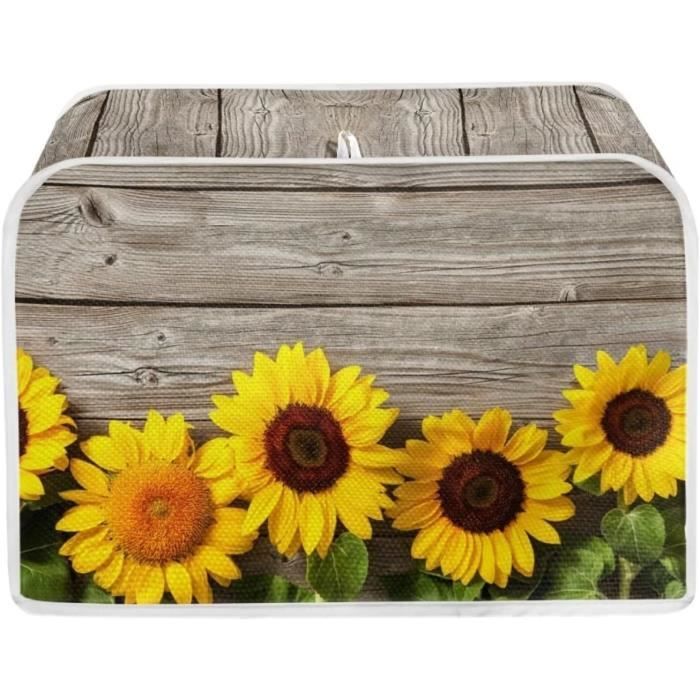 Housse De Grille-Pain Légère En Bois De Tournesol Pour 2 Tranches ...