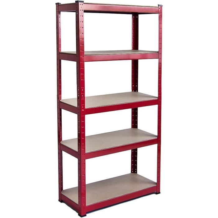 Home Discount 5 étages Couche Stockage étagère Rack, Acier allié, 5 ...
