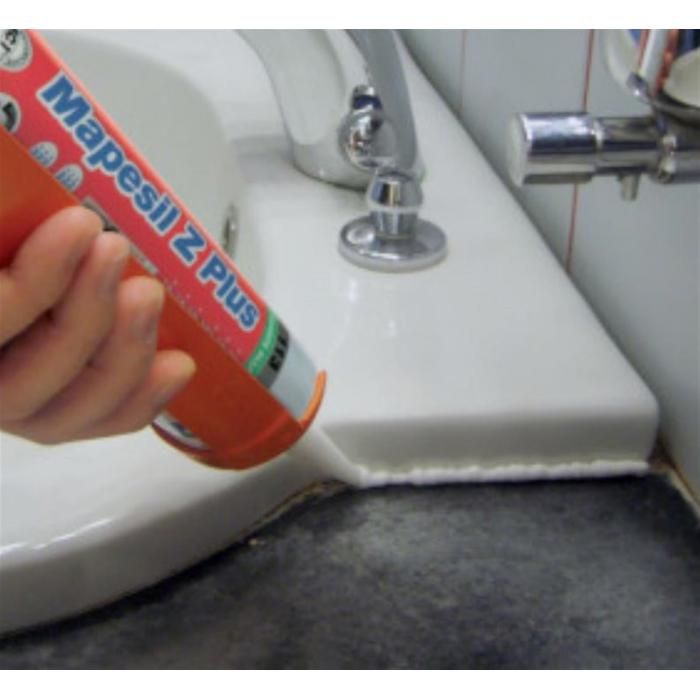 Mastic silicone MAPESIL Z PLUS - Coloris: 100 Blanc - Cdiscount Bricolage