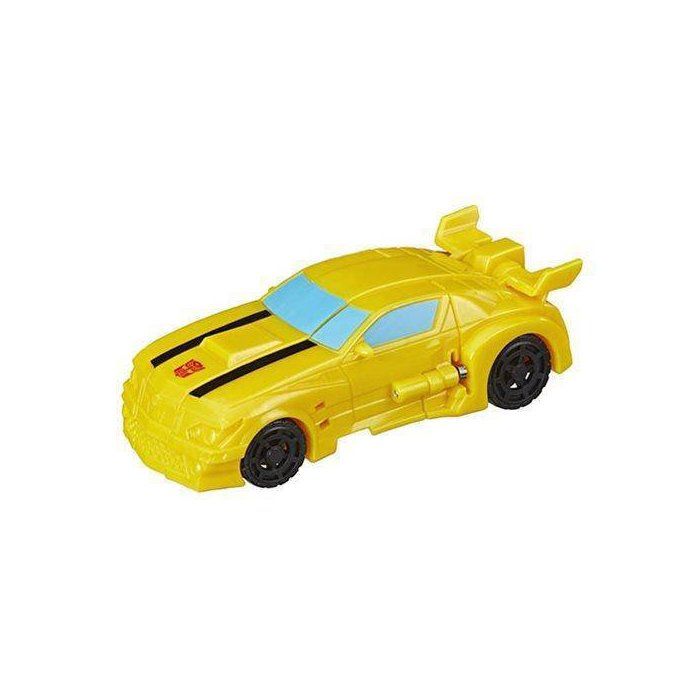 Coffret Transformers Cyberverse Bumblebee : Voiture Jaune String Shot ...