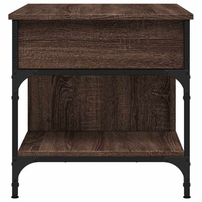 JILL'S - (1 PC) Table basse - VIDAXL - table d'extrémité - chêne marron ...