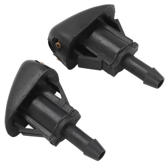 Akozon Windscreen Washer Jets, 98630YY000 Black Car Front Windshield ...