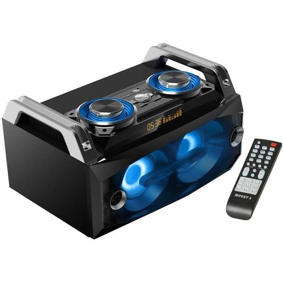 Enceinte USB Bluetooth BOOST-INBOX200 Sound Box Systeme 140w - Cdiscount TV Son Photo