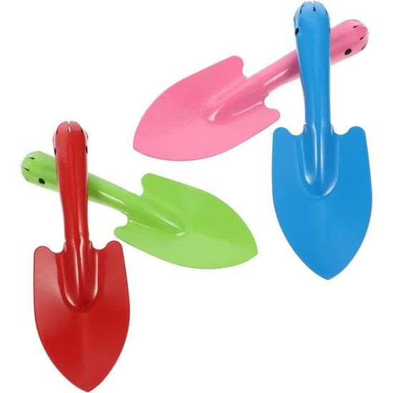 Lot De 4 Petites Pelles Siamoises De Jardin En Fer Pelle De Plage En ...