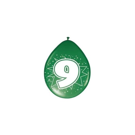 Ballons - Folat - 30 cm - 8 pièces - Blanc - Anniversaire - Hélium ...