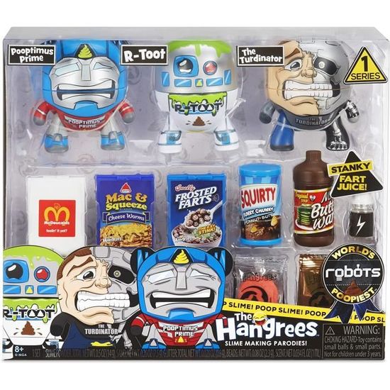 The hangrees Slime Making Parodie Série 1 figurines jeux video ...