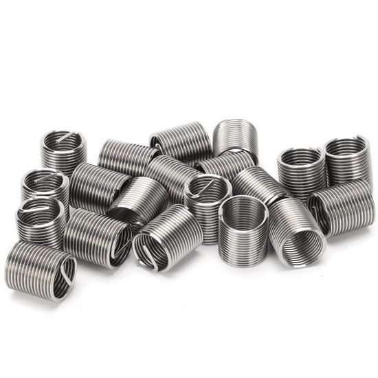 YOSOO douille de vis 20 pièces filetage insert manchon enroulé douille ...