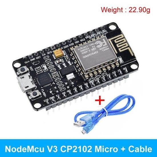Circuits intégrés,1set NodeMcu CP2102--Module Sans Fil Ch340 Ch340g ...
