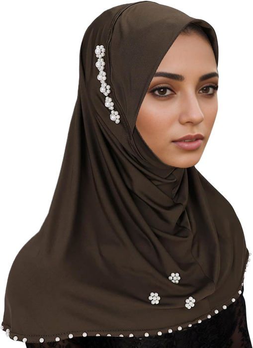 Hijab Musulman Pour Femme Musulmane Musulmane Avec Tie Dos Hijab ...