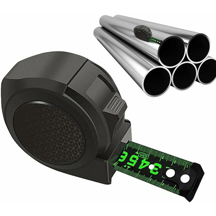 Mtre Ruban 75m en Acier Fluorescent Mtre Ruban Autobloquant Durable ...