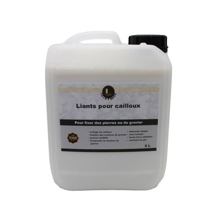 Liant de gravier/fortifiant de gravier (5 L) Liant pour relier des ...