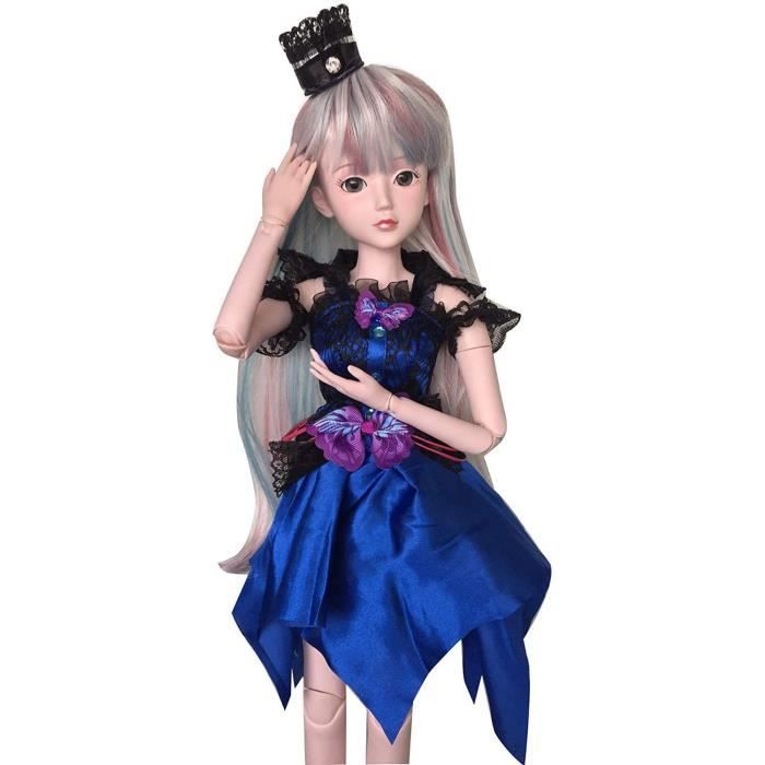 Mini poupees Fairy Light Diana 1 3 BJD Doll Girl 24 inch 60cm 19 Jointed BJD Dolls Full Set SD Doll Toy Surprise Doll fo 303037 Cdiscount Jeux Jouets