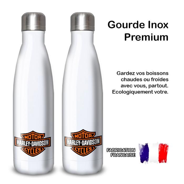 Gourde Alu et Thermos Harley Davidson Logo - Cdiscount Sport
