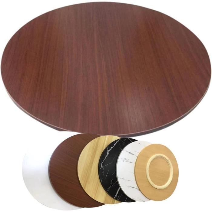 Lazy Susan Plateau Tournante Rond En Bois,70Cm 80Cm Plateau Pivotant À ...