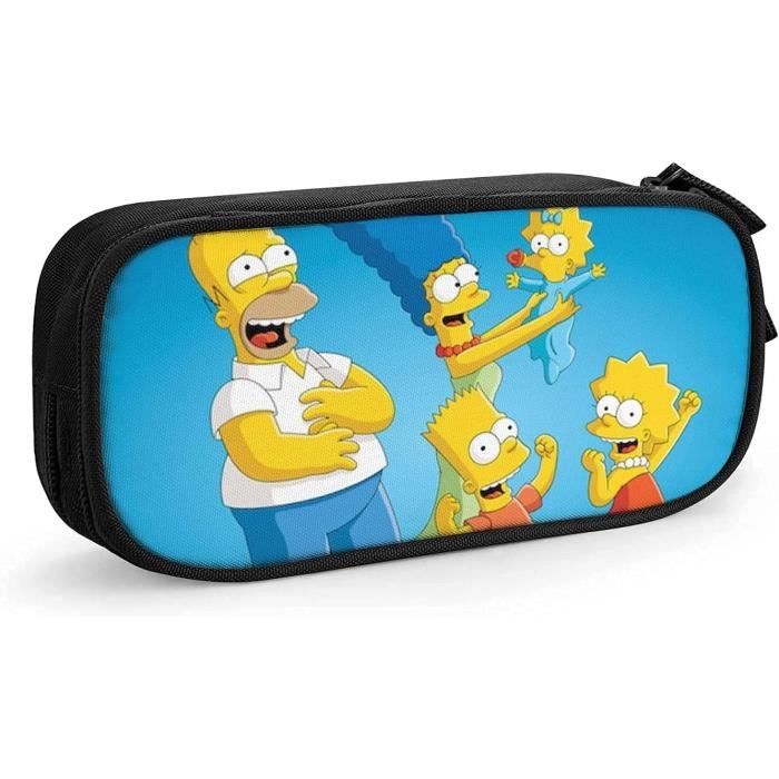 Trousse À Crayons The Simpsons Avec Fermeture Éclair - Pour Étudiants ...