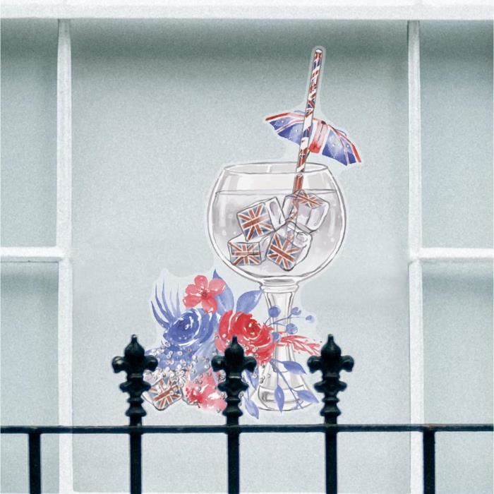 Décorations De Fête De Rue (Be Gin Avec Texte – Regular) | Autocollants ...