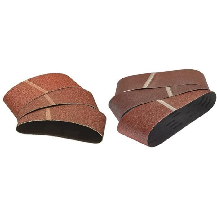 Bandes abrasives 76 x 457 Assortiment Lot de 9 & 8415000 Bandes ...