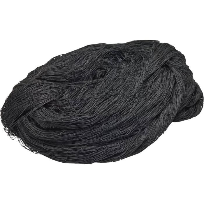 5m X 15m Filet Anti Oiseaux Noir, Filet Oiseaux Robuste, Filet Voliere Poulailler, Filet de ...