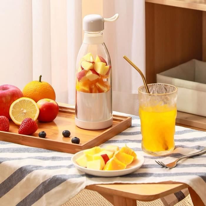 300ml Mini Presse-Agrumes Tasse, Portable USB Charge Petit mélangeur ...