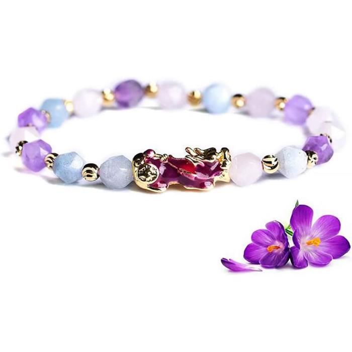 Feng Shui Bracelet Richesse Changement Couleur Pixiu-Pi Yao Bracelet ...
