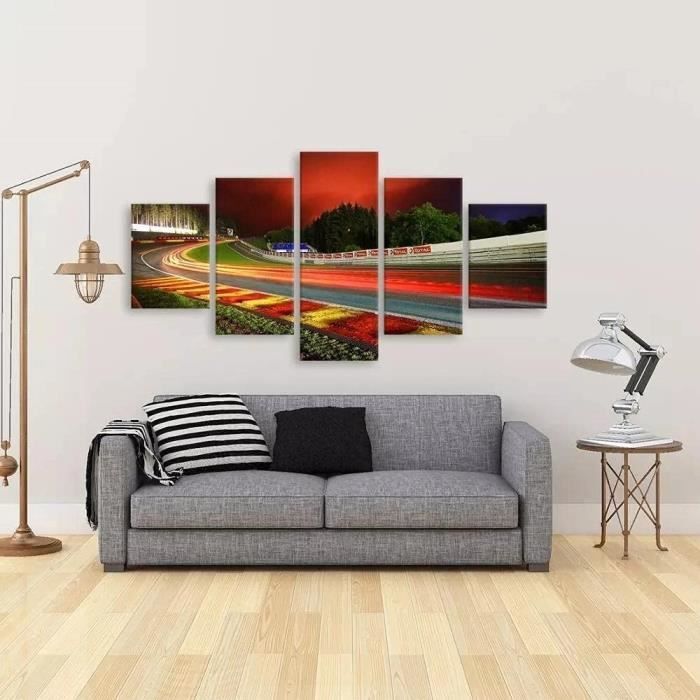 Tableau Multi Panneau 5 Parties Decor Murale Impression sur Toile 5 ...