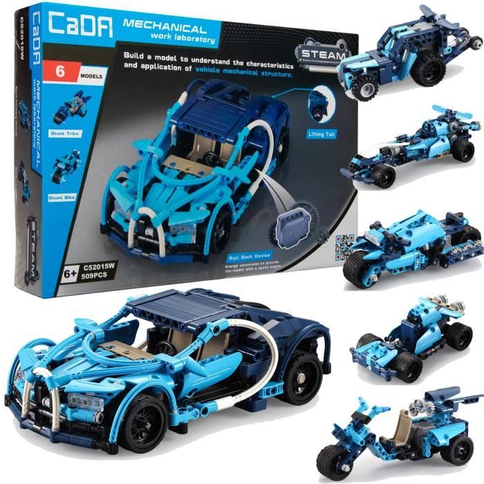 Cada Blue Phantom 6in1 construction block set C52015W - Cdiscount Jeux ...