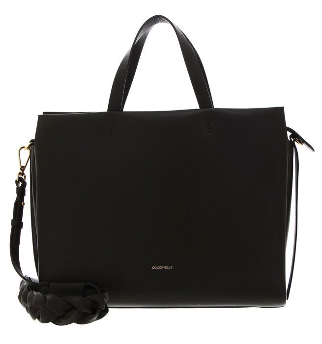 COCCINELLE Sac à main brun foncé en cuir pour femme - Boheme Handbag ...