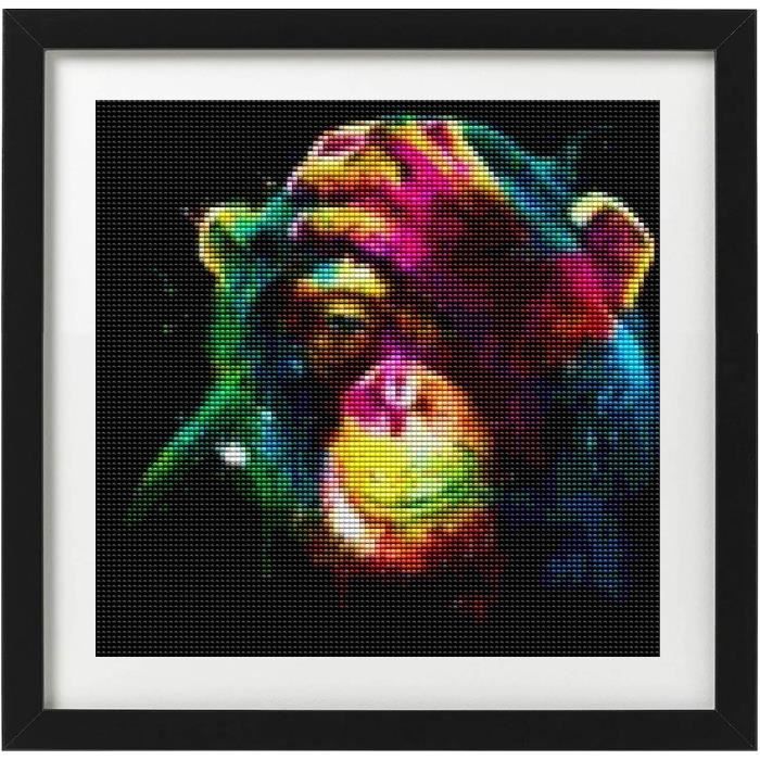 5D Diamond Painting Diy Kits Singe, Peinture D'Art Animalier Broderie ...