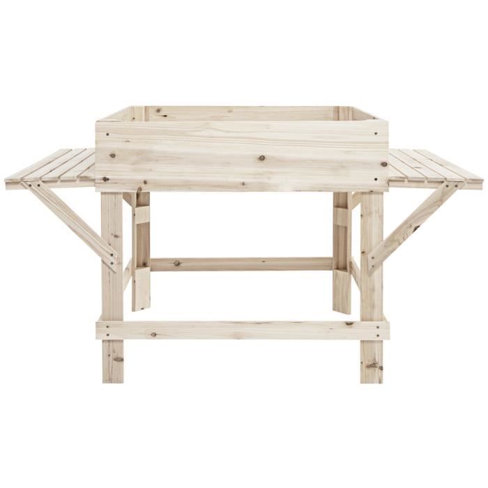 GOPLUS Jardinière sur Pieds en Bois pour Fleurs, Légumes, Jardinière ... GOPLUS Jardinière sur Pieds en Bois pour Fleurs, Légumes, Jardinière ...
