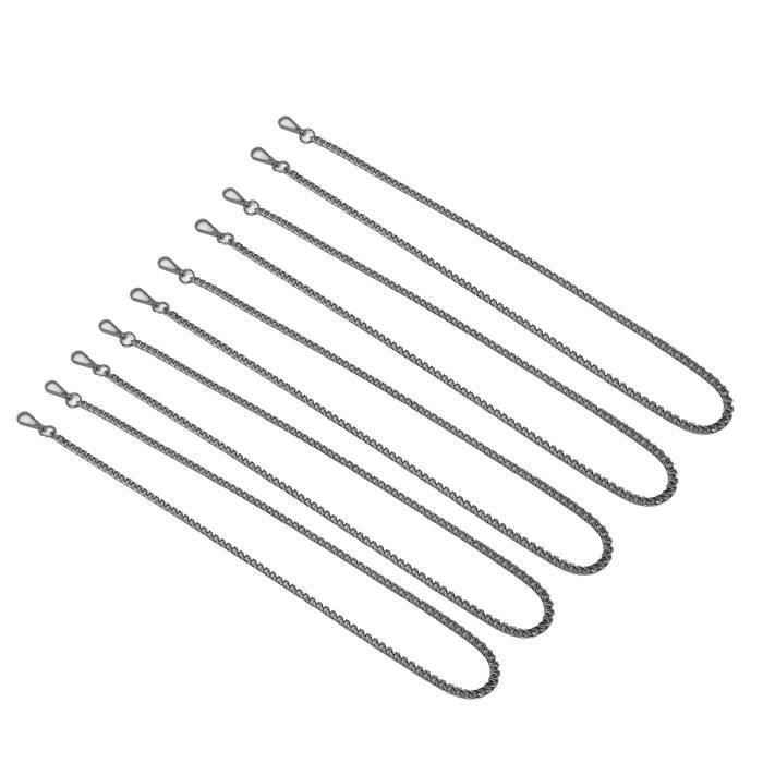 GOTOTOP Chaînes gourmettes en métal 5 Pcs 1m Chaîne Gourmette En ...