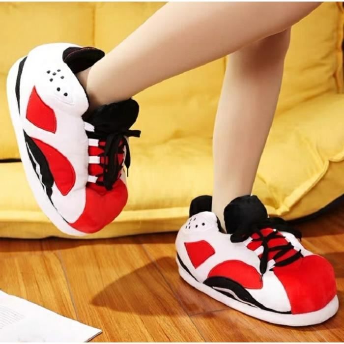 Chausson,Pantoufles pour hommes et femmes, pantoufles d'hiver ...