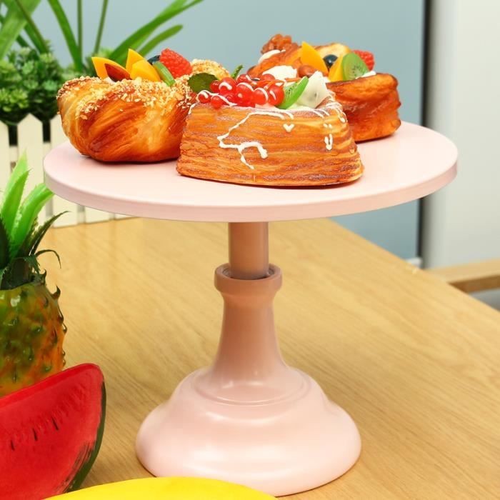 Présentoir de gâteau Plat de portion de petit gâteau de dessert rond 10 ...