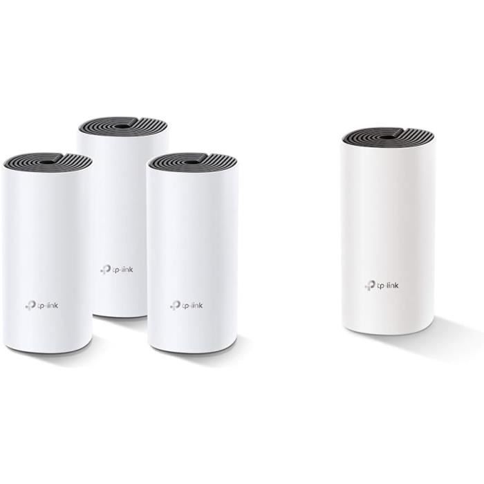 Deco M4 (3-Pack) Système Wifi Mesh Ac 1200 Mbps Pour La Maison & Deco ...