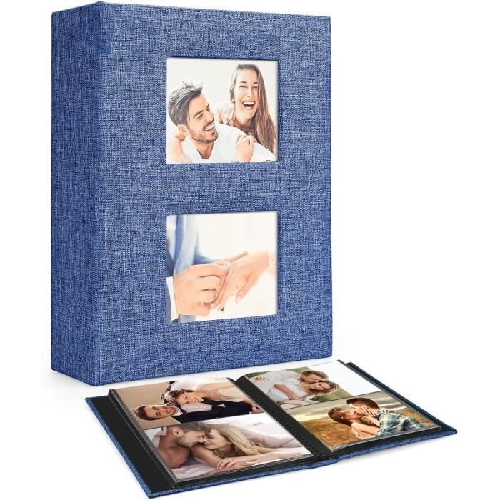 Einsteck Album photo 10 x 15, 50 pages 200 photos, pages noires, album ...