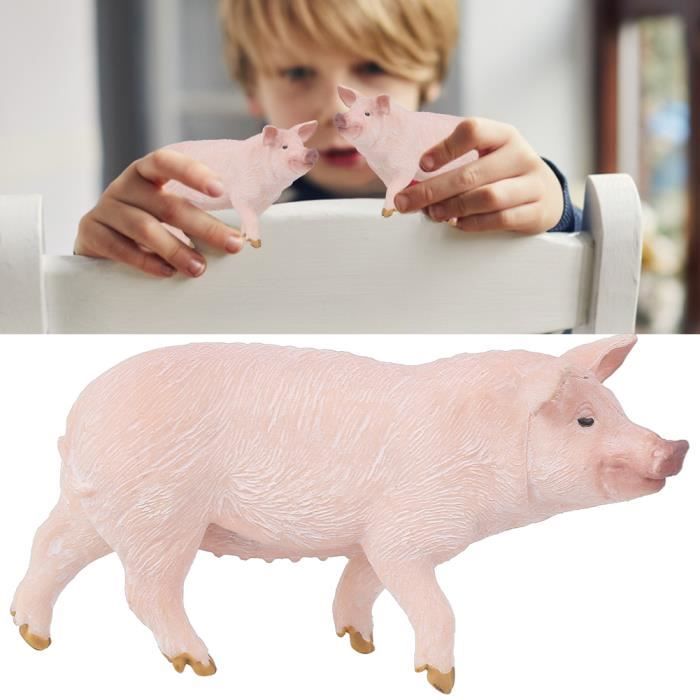 TMISHION Jouet modèle animal Modèle Animal Mignon Cochon de Simulation ...