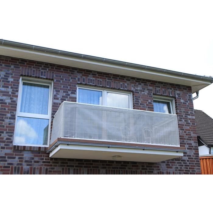 Brise-Vue En Polyéthylène Pour Balcon - Protection Contre Les Uv Et Le ...