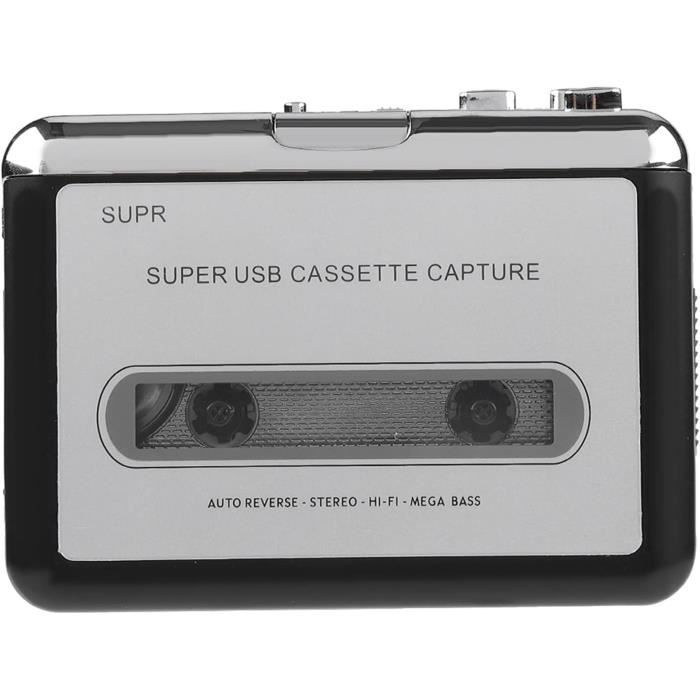 Lecteur De Cassette, Convertisseur De Cassette Usb Ec218 Vers Mp3 ...