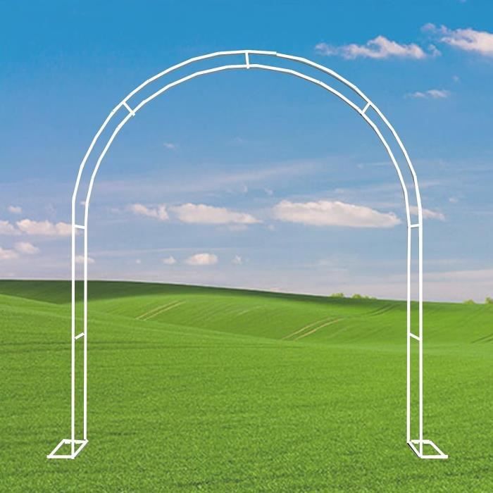 Arche Jardin Exterieur, Demi-Arche À Rosiers, Tuteur Plante Grimpante ...
