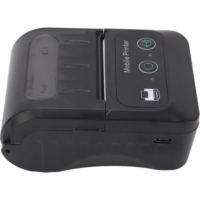 58Mm Portable Thermique Qr Code Imprimante Mini Sans Fil Usb Réception Étiquette D'Expédition ...