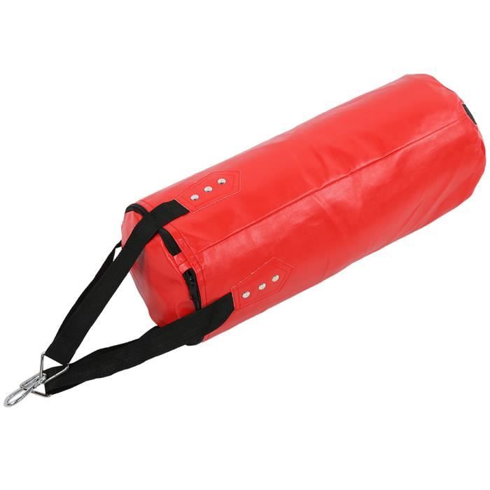 Sac de sable de boxe enfant - VGEBY - Rouge/Noir - Cuir PU - Protection ...