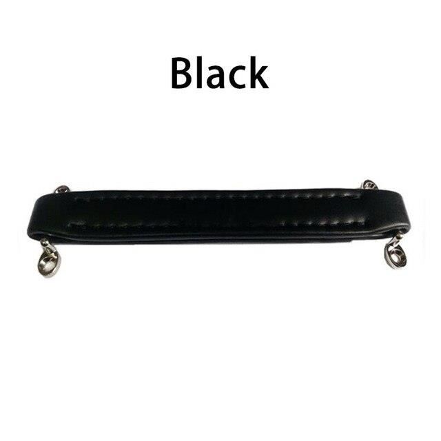 BOUTON DE MEUBLE,B--Poignées de valise en cuir souple, rétro, pour ...