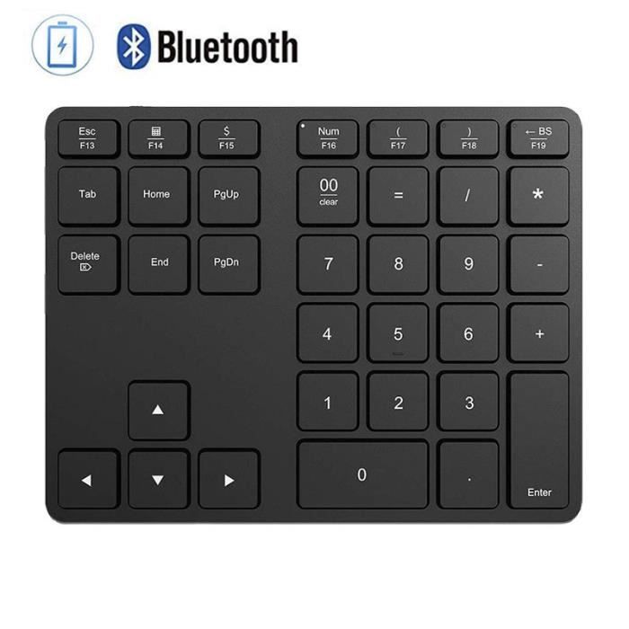 Pavé Numérique sans Fil,ZAMUS Clavier Pave Numerique sans fil en ...