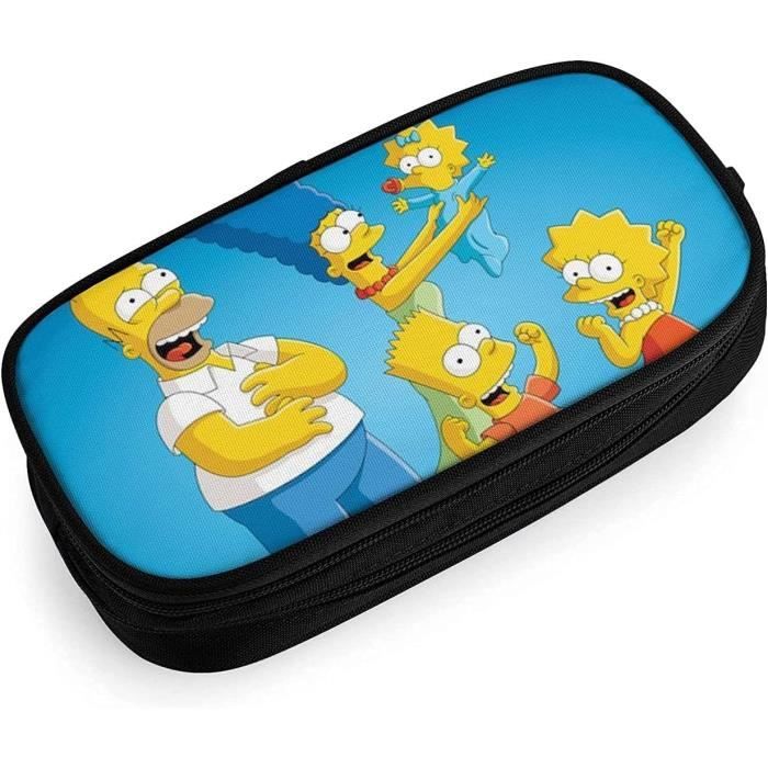 Trousse À Crayons The Simpsons Avec Fermeture Éclair - Pour Étudiants ...
