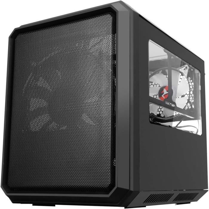 Boitier Cube Micro Atx Qbo 8 Evo Rgb Avec Fenêtre (Noir)[J1506 ...