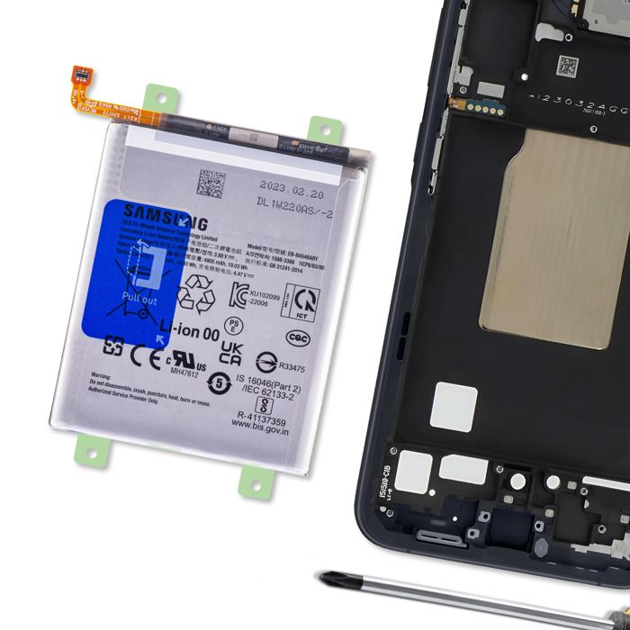 Batterie pour Samsung A55, A54, A35, A34 et A25 5000mAh EB-BA546ABY ...