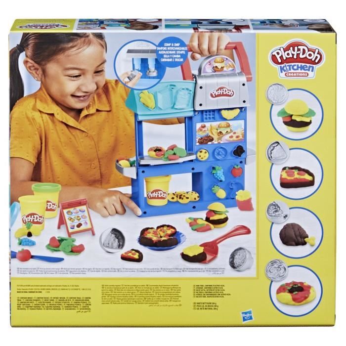 Play-Doh Le p'tit resto - Kitchen Creations - Coffret de cuisine avec ...
