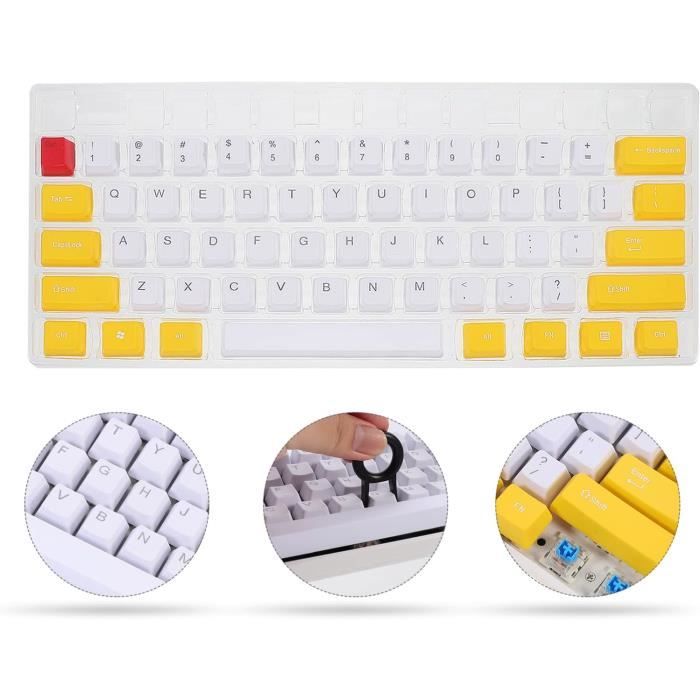 3 Ensembles Dessus De Touche Interrupteur Clavier Mécanique Clavier De ...
